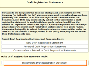 Disseminating DRS and DRS/A Submission | Toppan Merrill