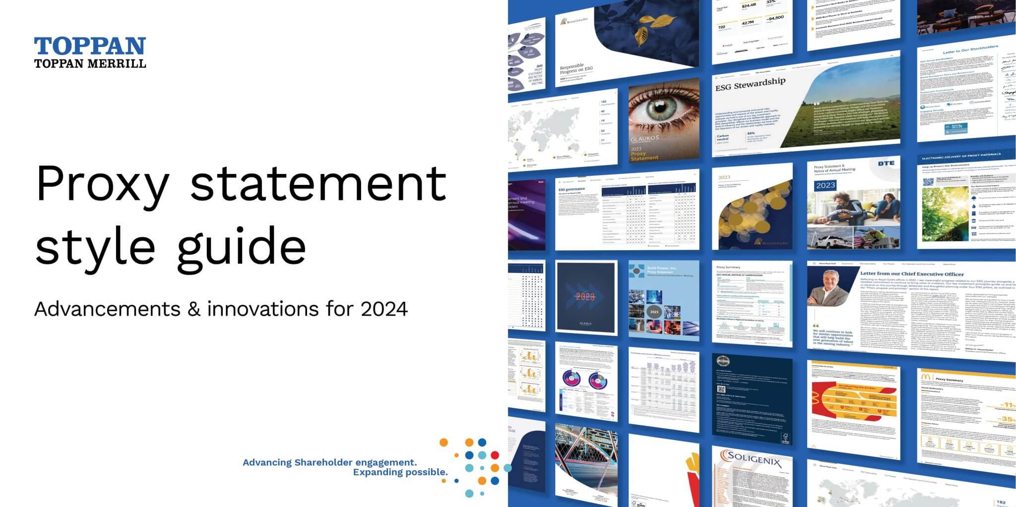 Annual Meeting & Proxy Consulting Solutions | Toppan Merrill