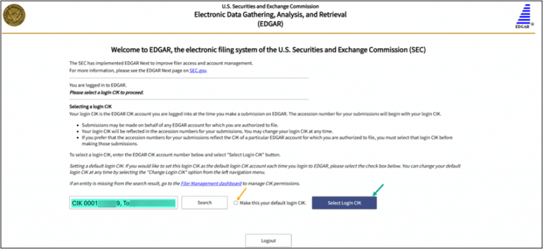 Getting Started with EDGAR Next Filing | Toppan Merrill